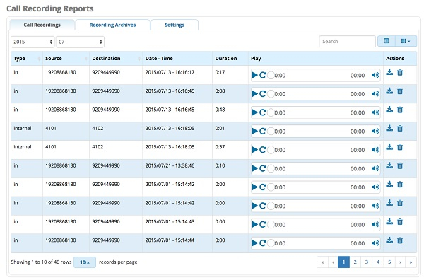 Call Recording Reports: Advanced Call Recording for FreePBX