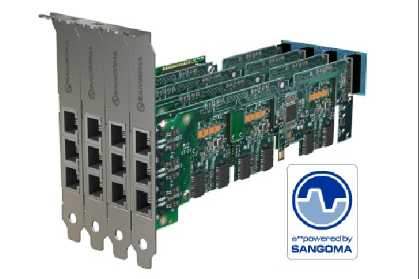 Sangoma card A500 Base+remora + E.C.