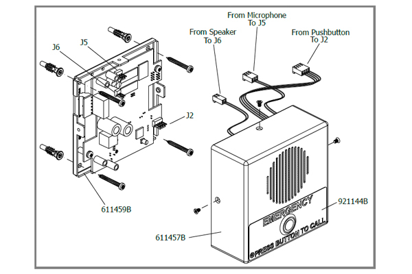 Cyberdata emergency intercom